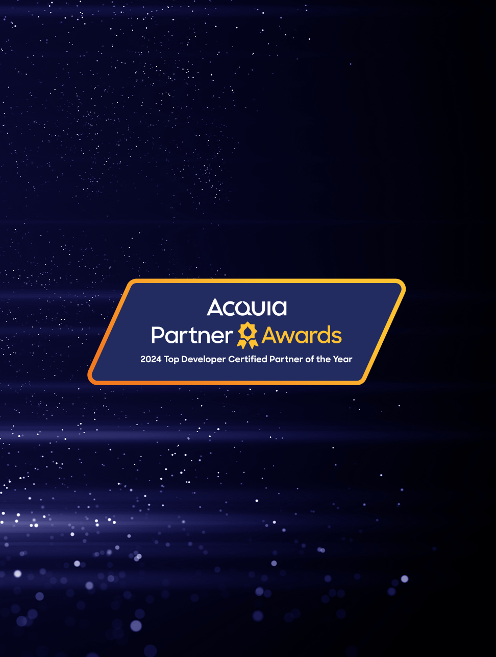 JAKALA premiata agli Acquia Partner Awards 2024 JAKALA premiata agli Acquia Partner Awards 2024
